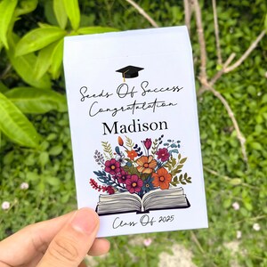 Bulk Graduation Seed Packet Custom Grad Party Favor Personalized ...