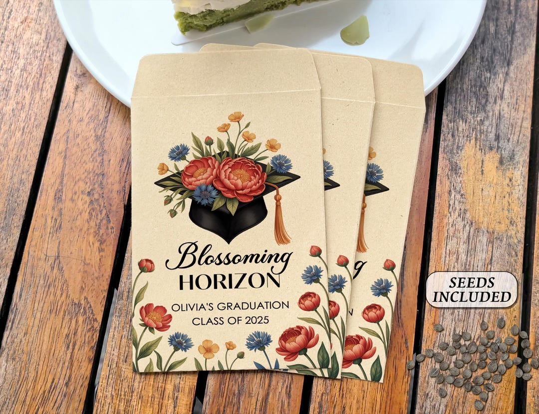 Wildflower Seed Packets for Graduation Party/senior Graduate Seed ...