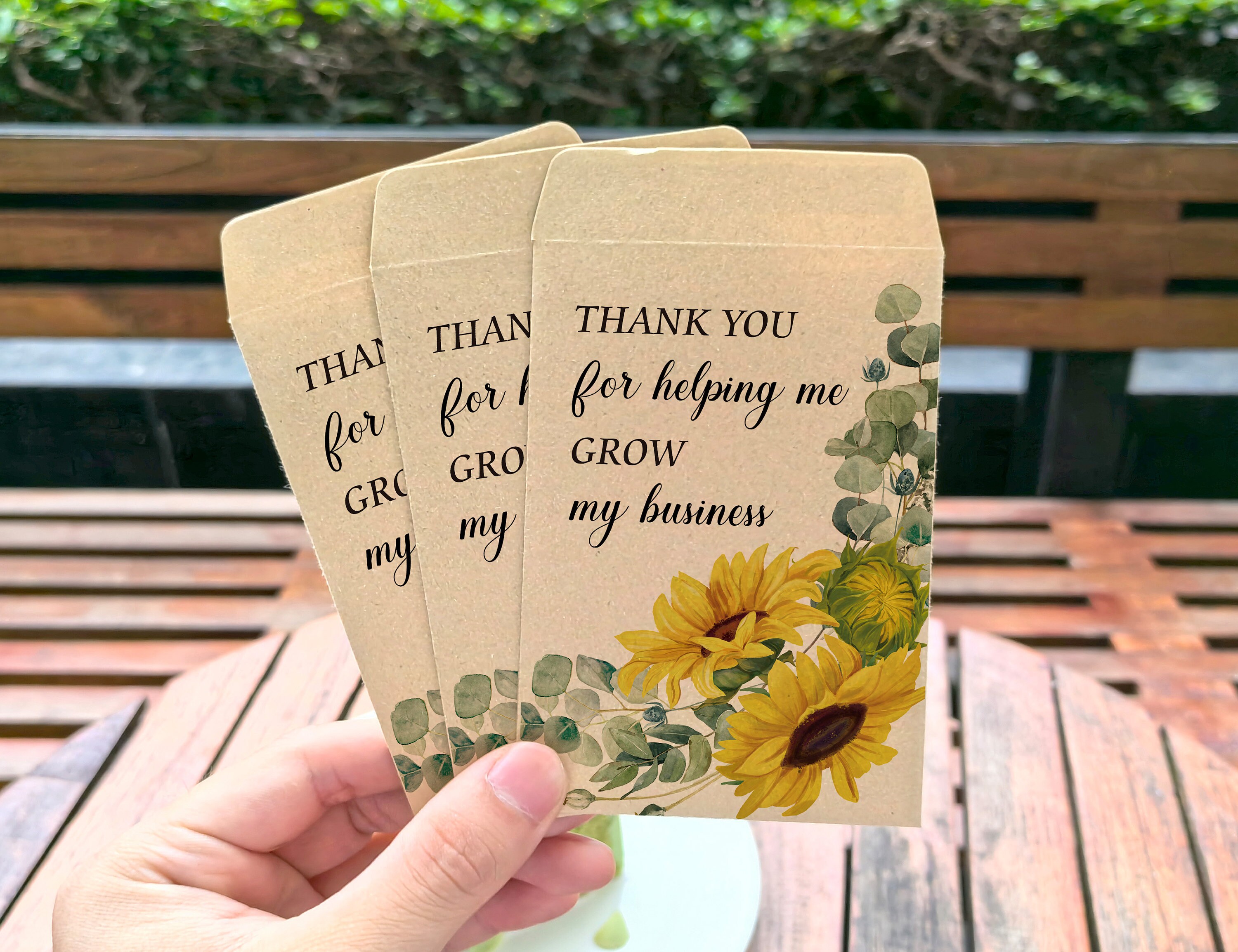 Business Referral Seed Packet SEEDS INCLUDED Real Estate Agent Business ...