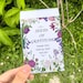 Personalized Thank You Seed Packets/seeds of Gratitude/baby Shower ...