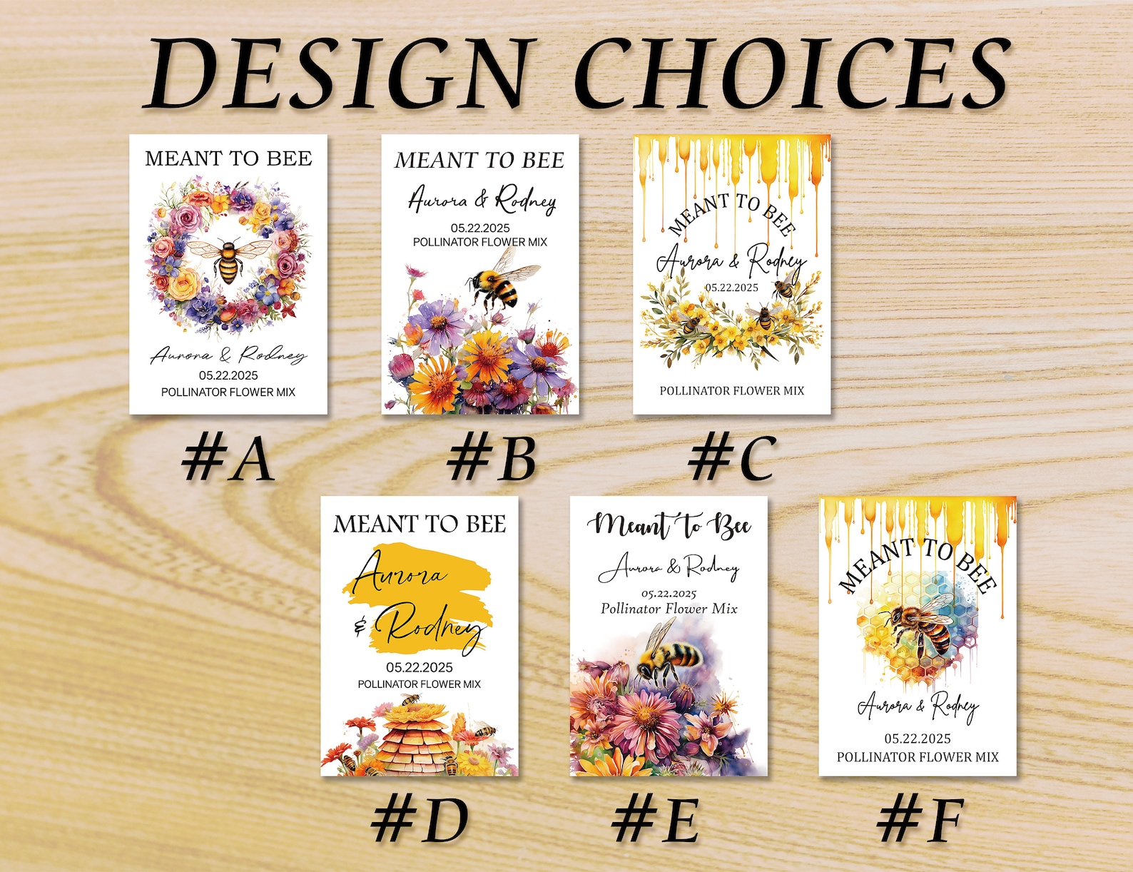 Personalized Seed Packets Wedding Favors for Guests in Bulk/custom ...