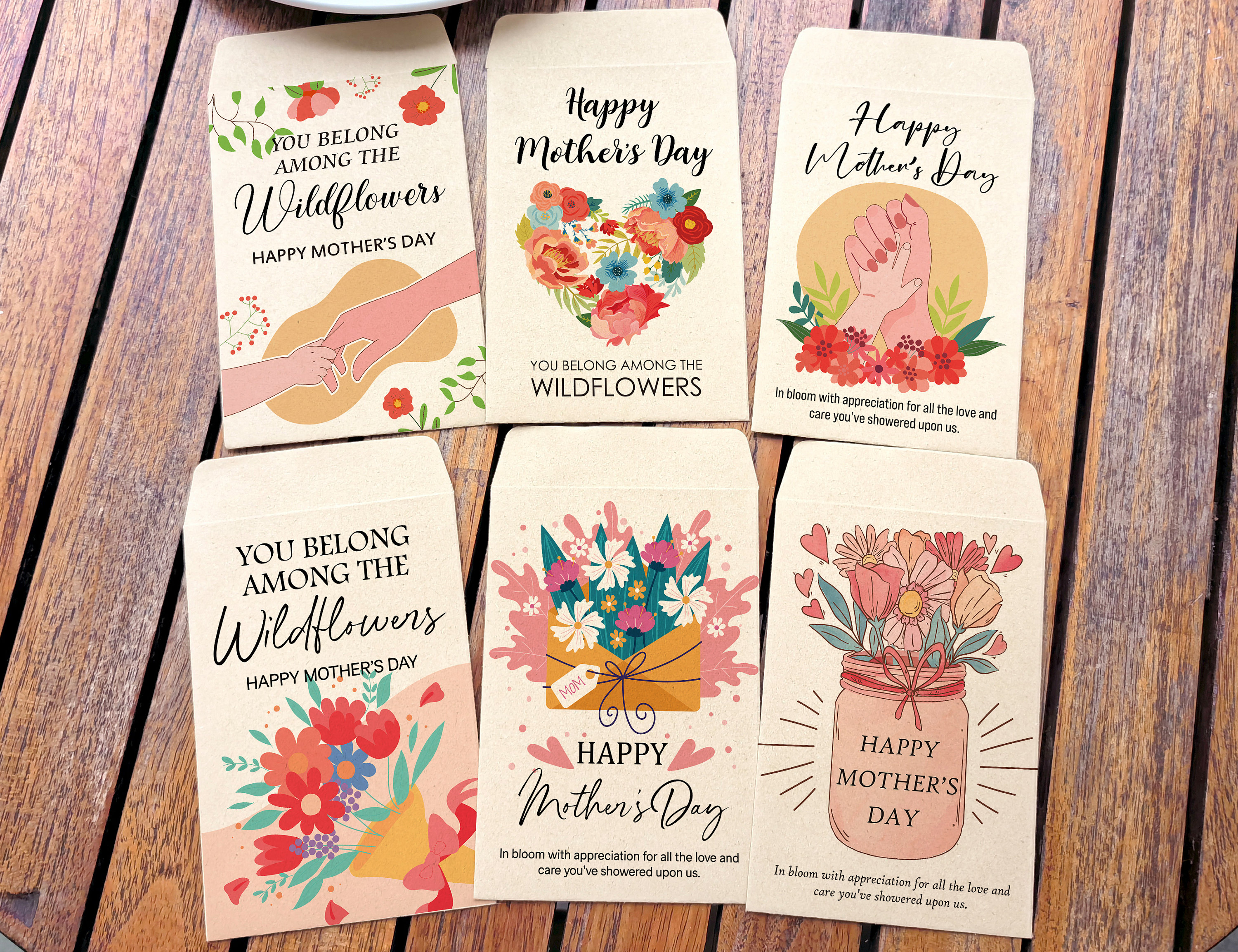 Mom's Seed Packets Favor Seeds Included/personalized Church Gift for ...
