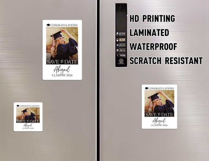 Personalized Graduation Magnets/college Graduation Fridge Magnets ...