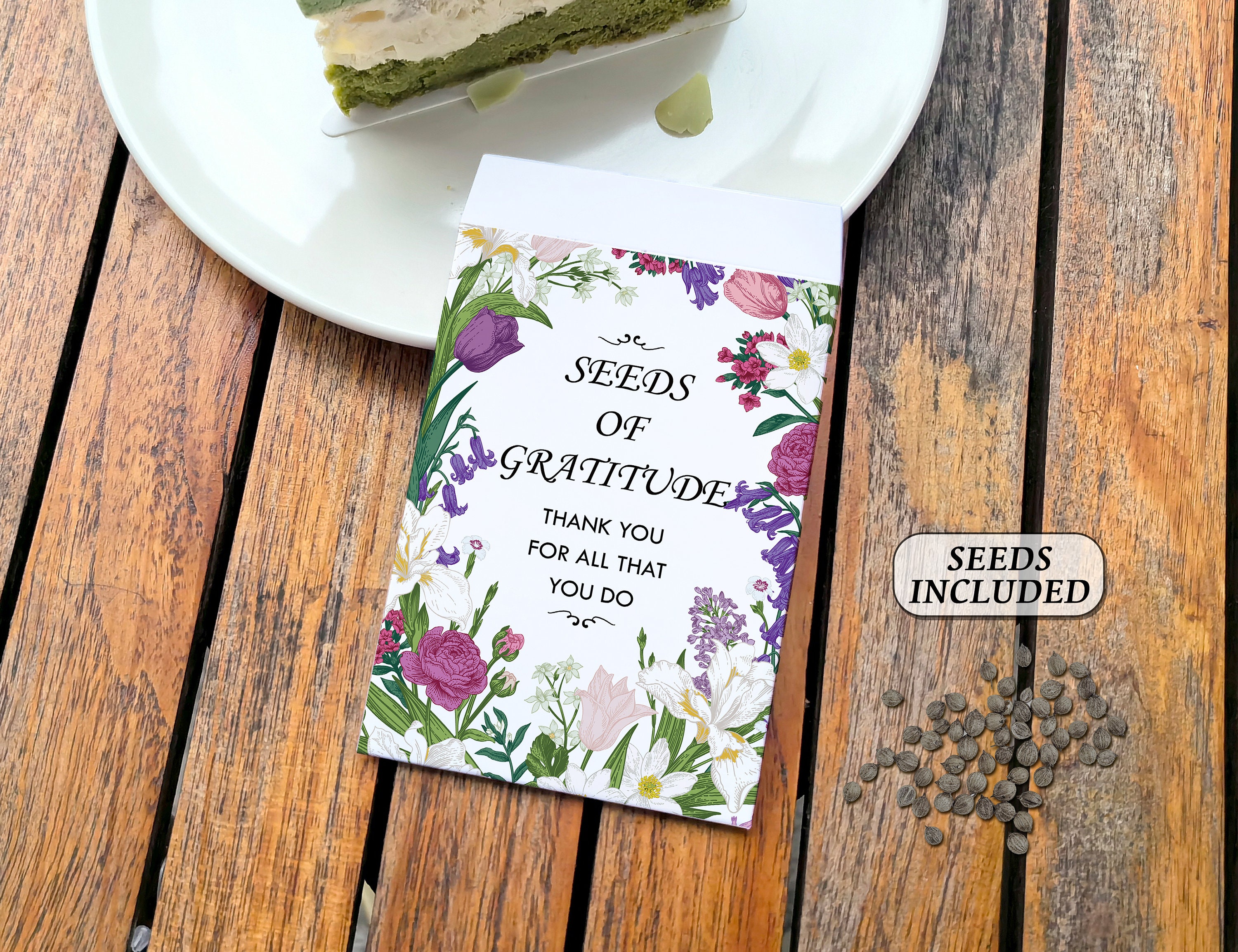 Personalized Thank You Seed Packets/seeds of Gratitude/baby Shower ...