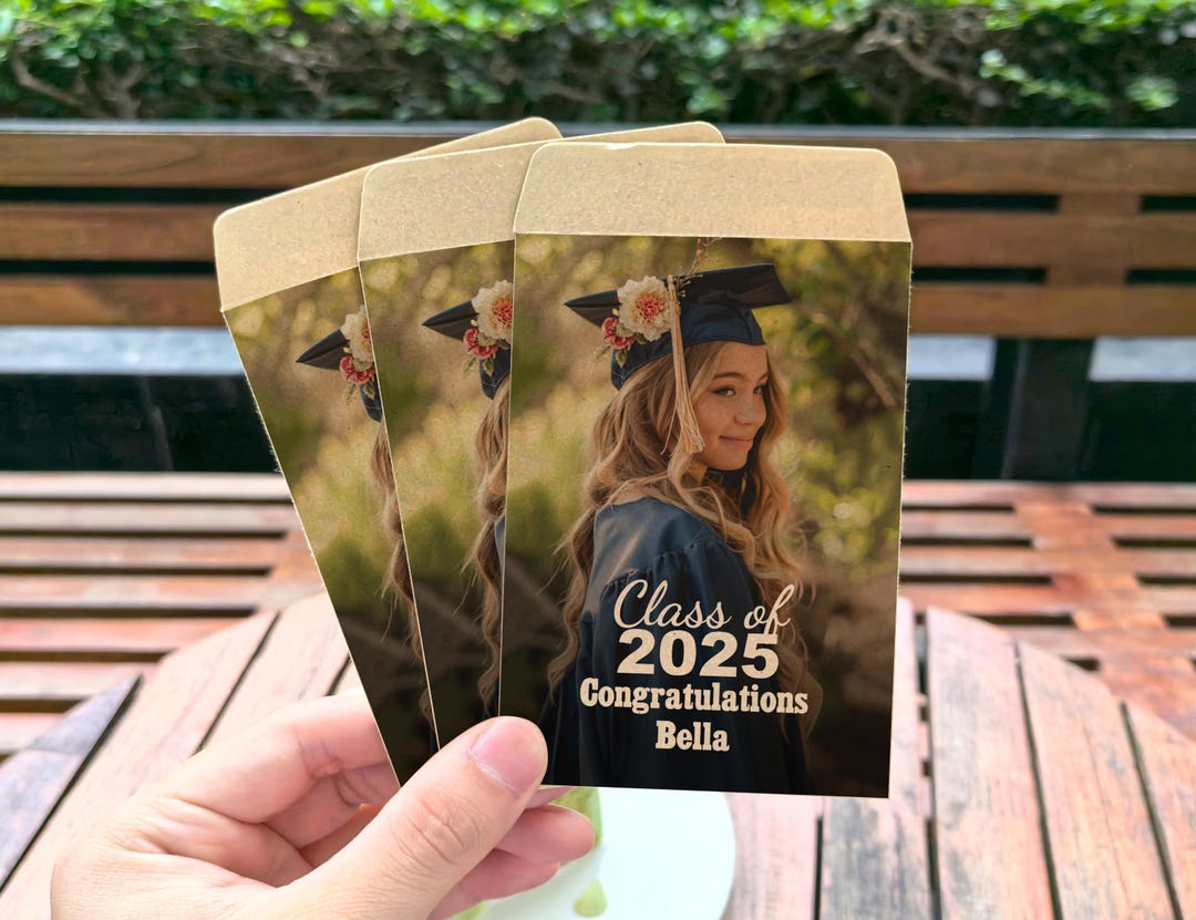 Photo Graduation Seed Packet Unique Personalized Graduation ...