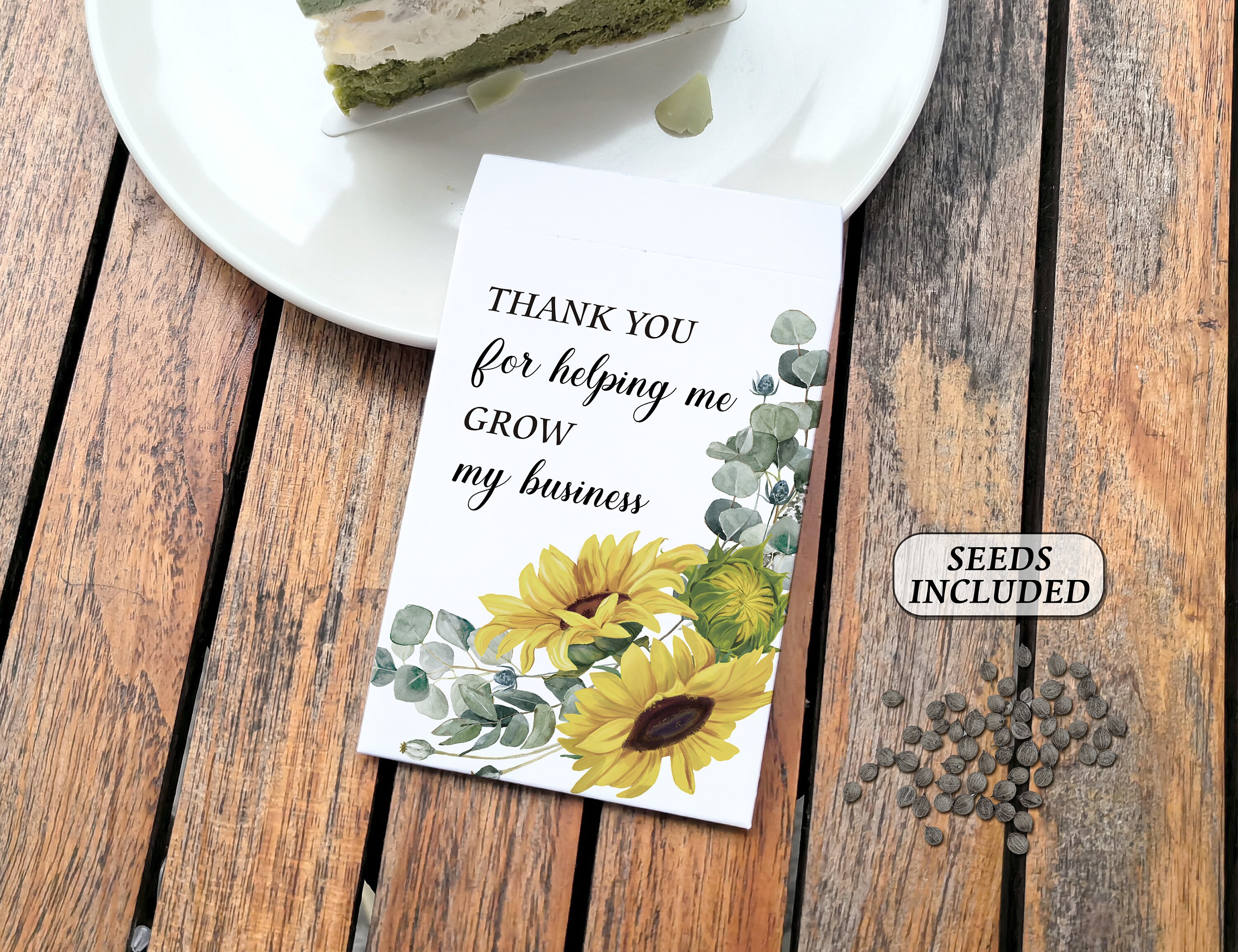 Business Referral Seed Packet SEEDS INCLUDED Real Estate Agent Business ...