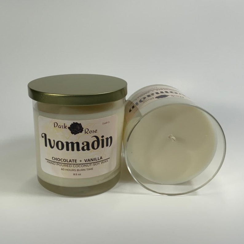 Chocolate Vanilla Candle | Coconut-soy Wax, Hand Poured 9oz - Etsy