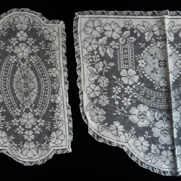 Filet Lace Linens - Etsy