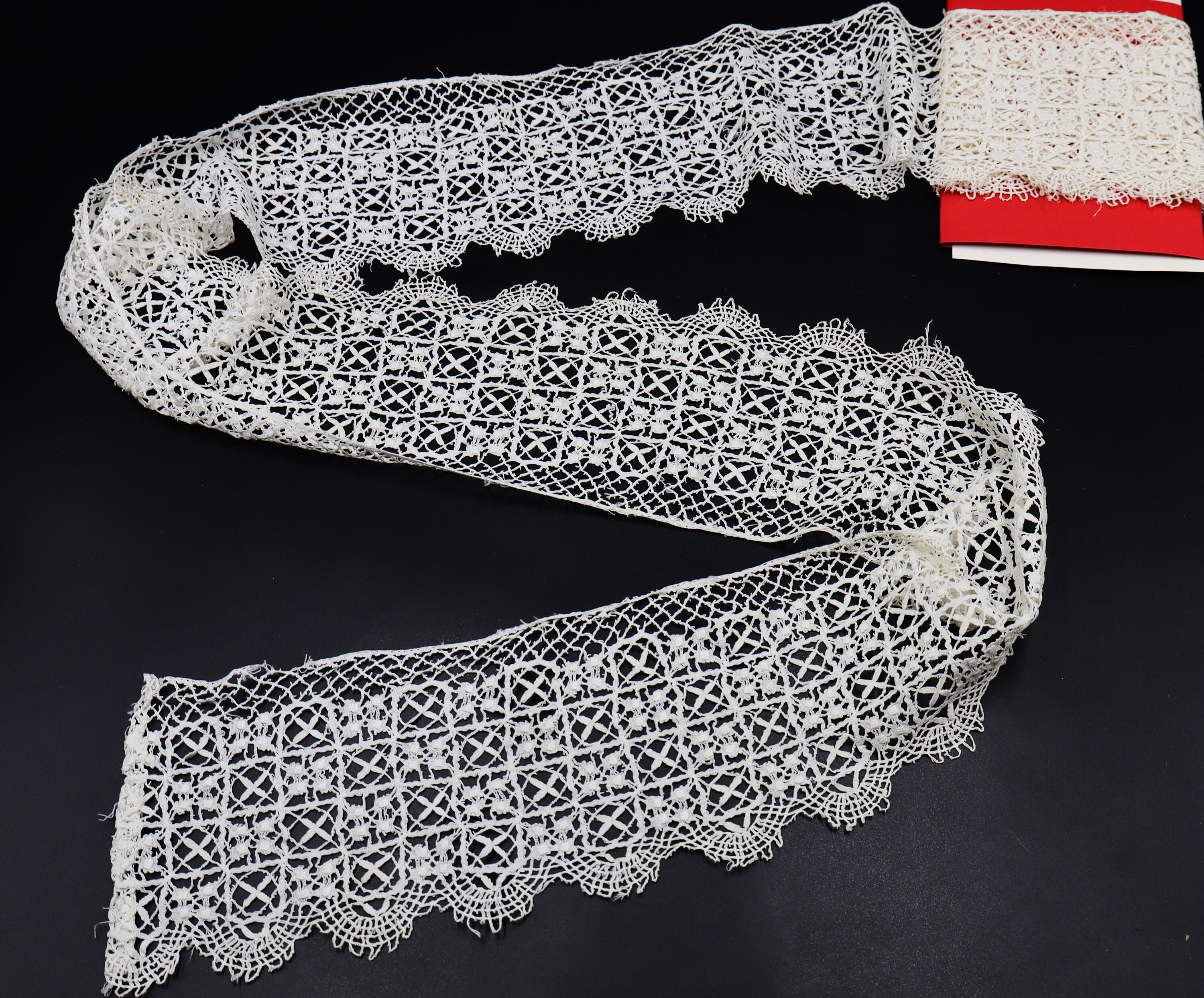 Vintage Bobbin Cotton Lace Trim Color Ecru 2 Yard 9 X 4 - Etsy