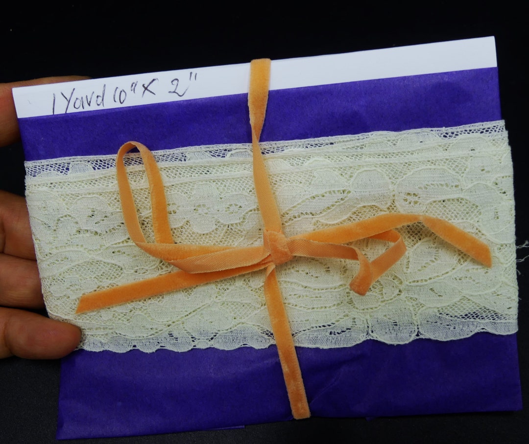 Antique French Alençon Lace Trim Color Ivory 1 Yard 10” X 2” - Etsy