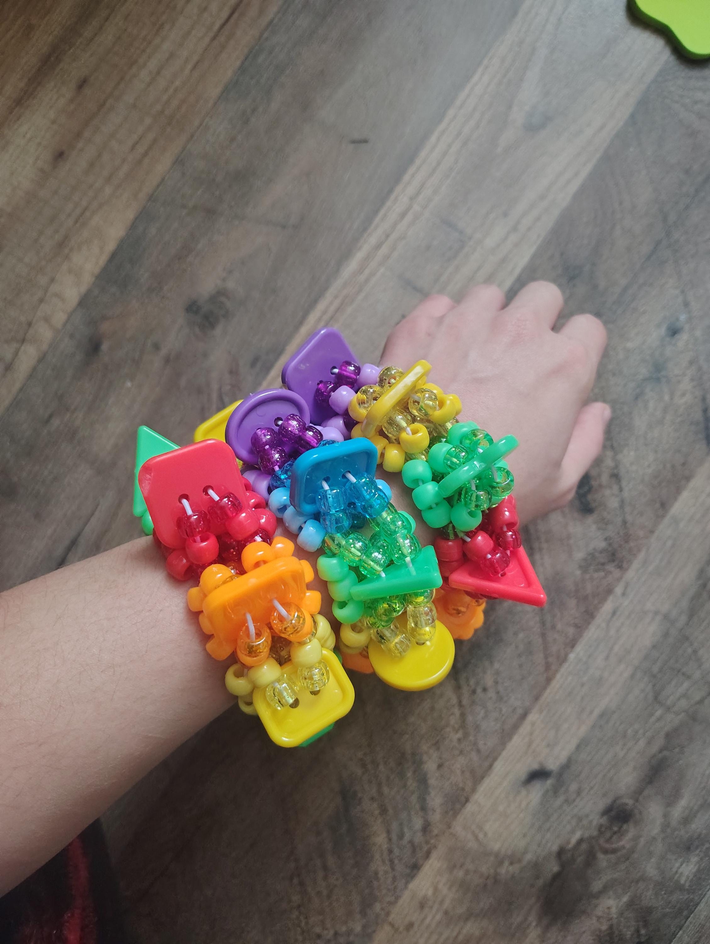 Kidcore (or Pride Flag) Button Cuff - Etsy