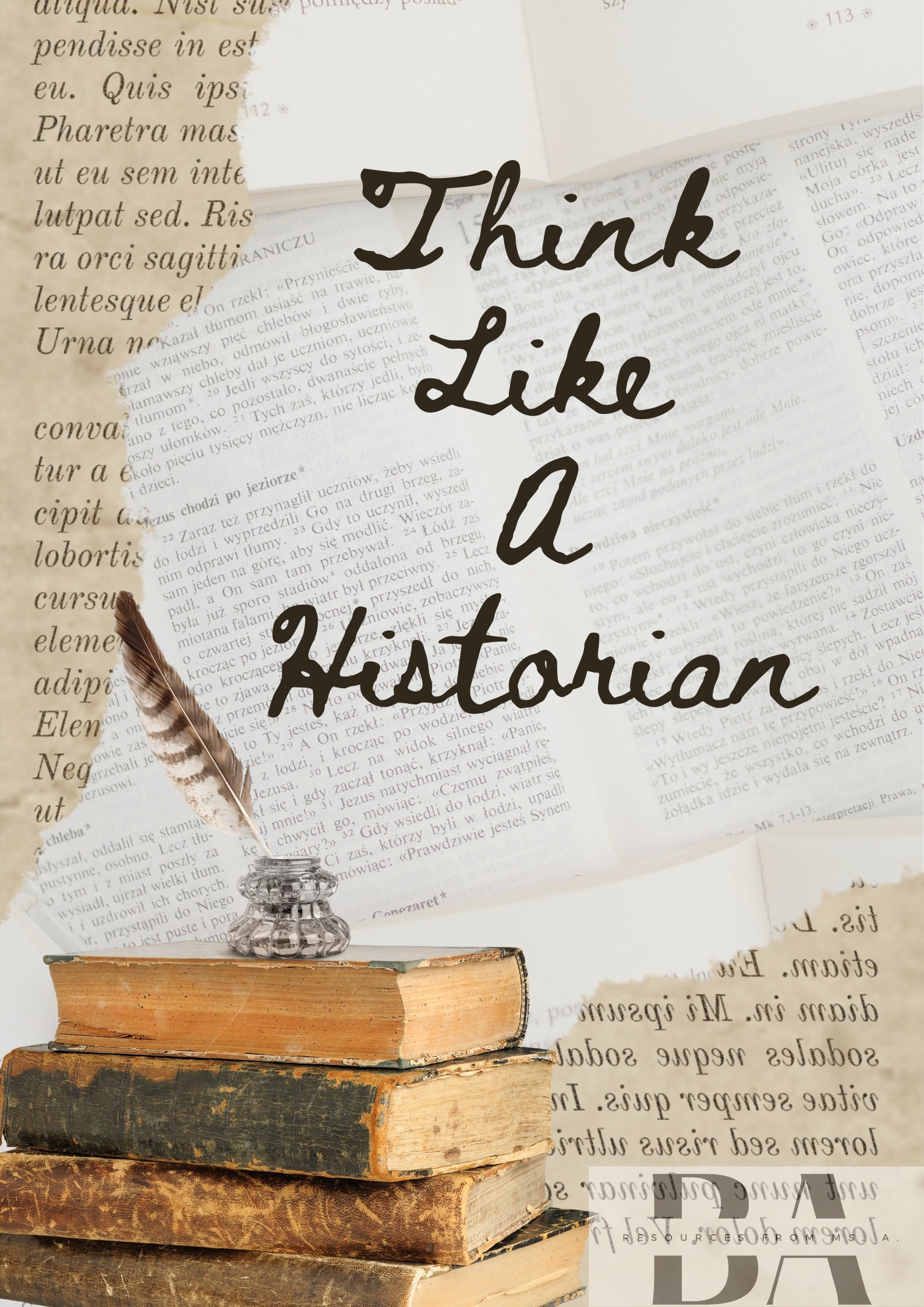 Think Like a Historian: Classroom Posters {digital Download} - Etsy