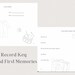 Printable Baby Memory Book From Pregnancy to First Five Years, Baby ...