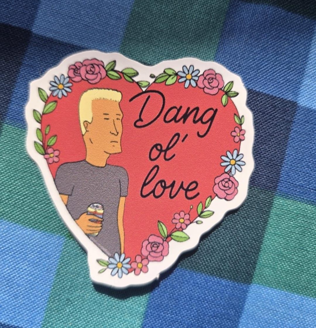 Boomhauer Dang Ol Love Vinyl Sticker 2 X 1.99" King of the Hill - Etsy