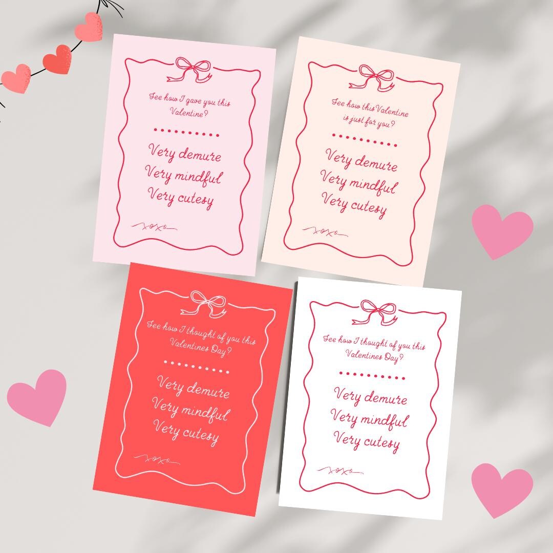 Very Demure Meme Valentines Day Cards - Etsy
