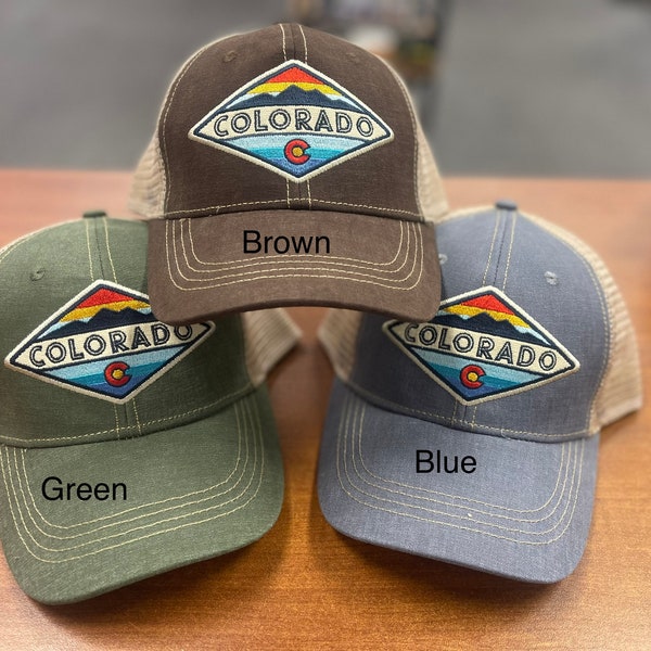 Colorado Flag Hat - Etsy