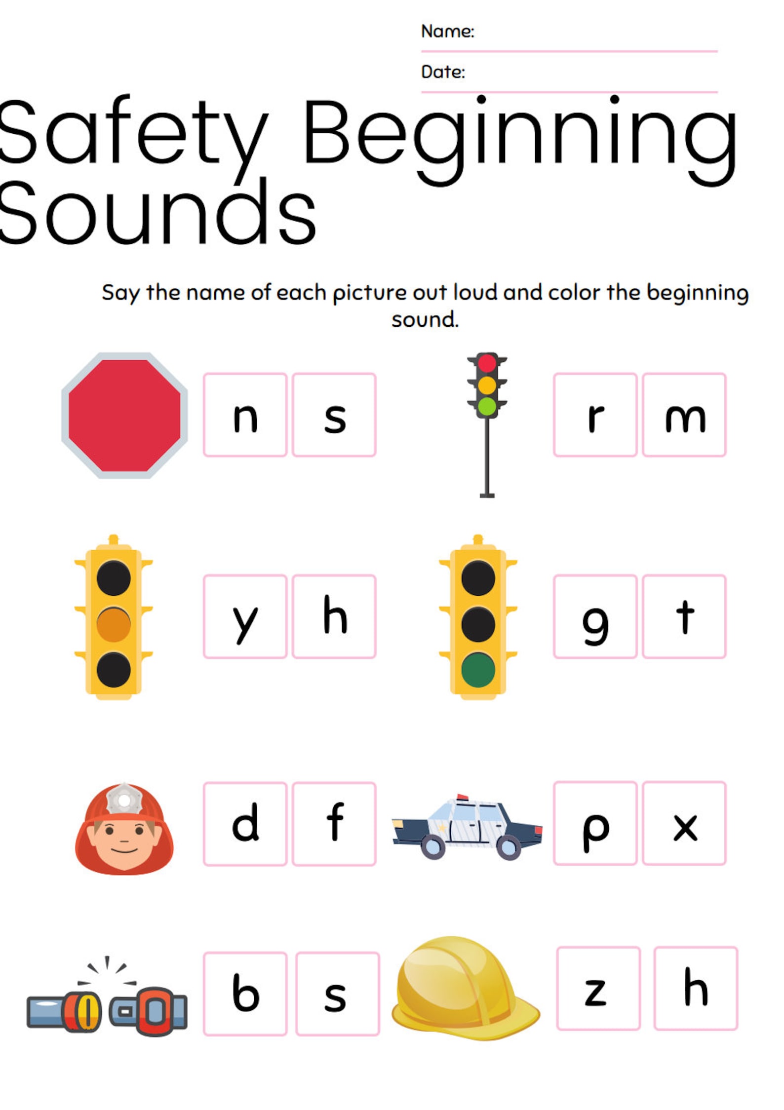 Healthy Habits Kindergarten Worksheets - Etsy