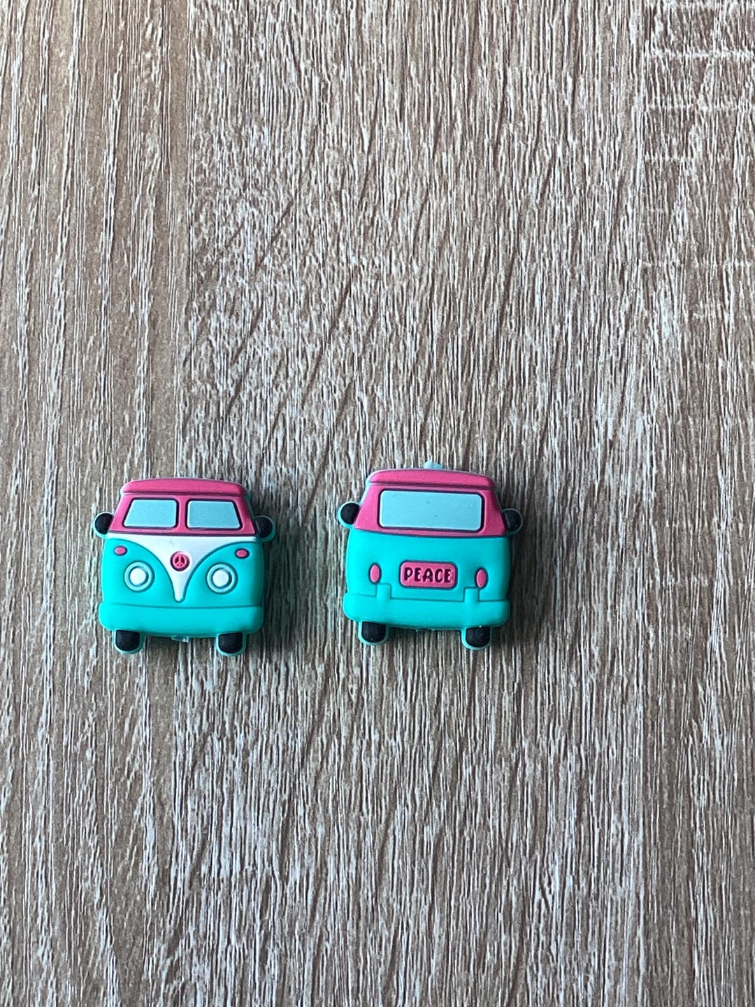Peace Bus, Cartoon VW Bus, Silicone Stitch Stoppers, Point Protectors ...