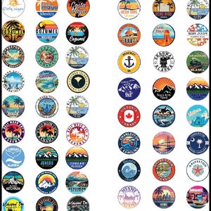 Cruise Port Lanyard Lapel Pin, 1 Inch Destination Charm for Lanyard or ...