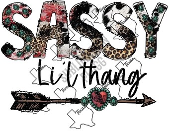 Sassy Little Thing Png - Etsy