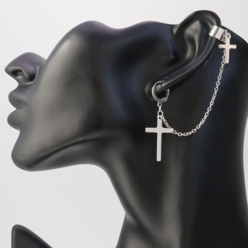 Connected Earrings - Etsy