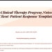 Clinical Therapy Progress Notes Template - Etsy