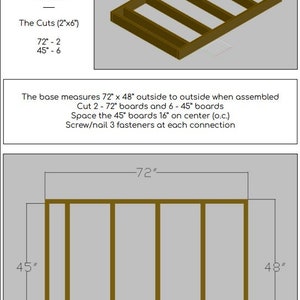 4'x6' Deer Stand - the 'hector' - PDF Digital Plans - Etsy Canada