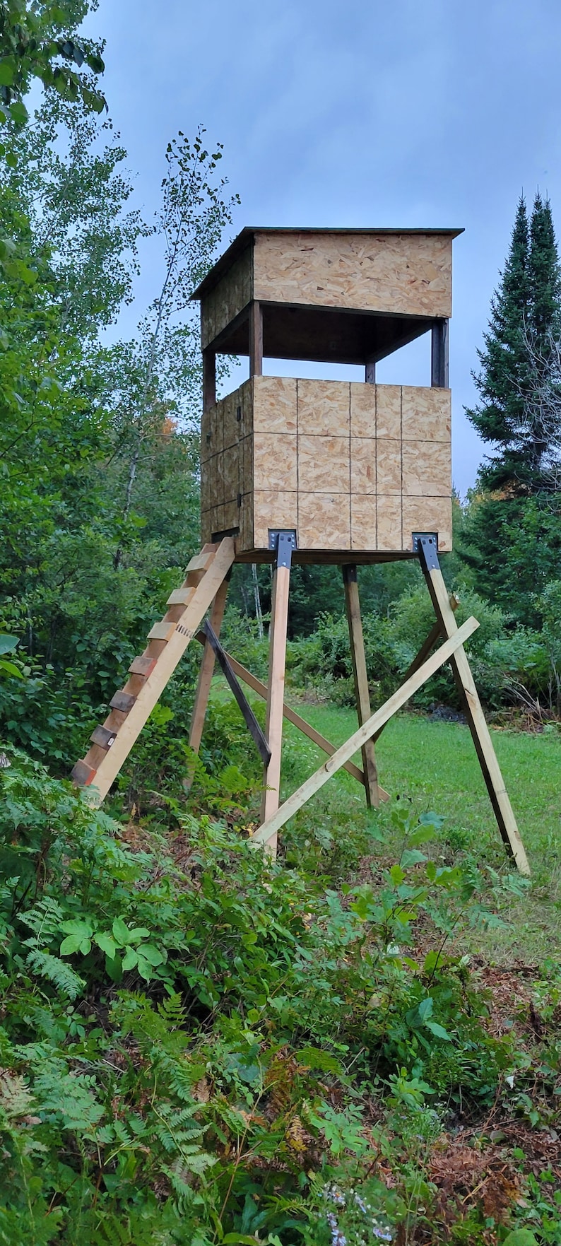 5'x5' Deer Stand (the 'willem') - PDF Digital Plans - Etsy