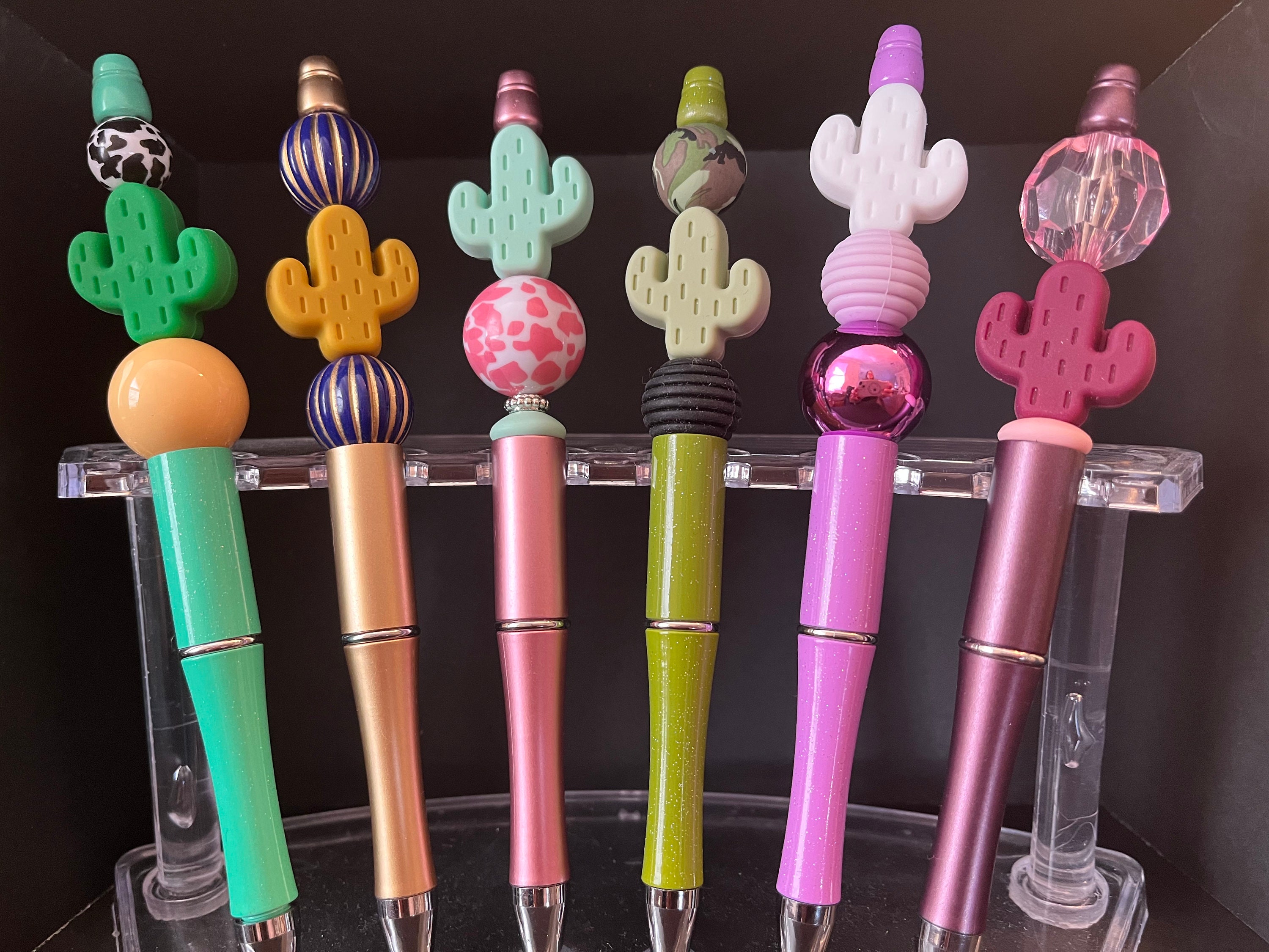 Cactus Beaded Pens - Etsy