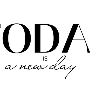 TODAY, A NEW DAY Weekly Planner Printable - Etsy