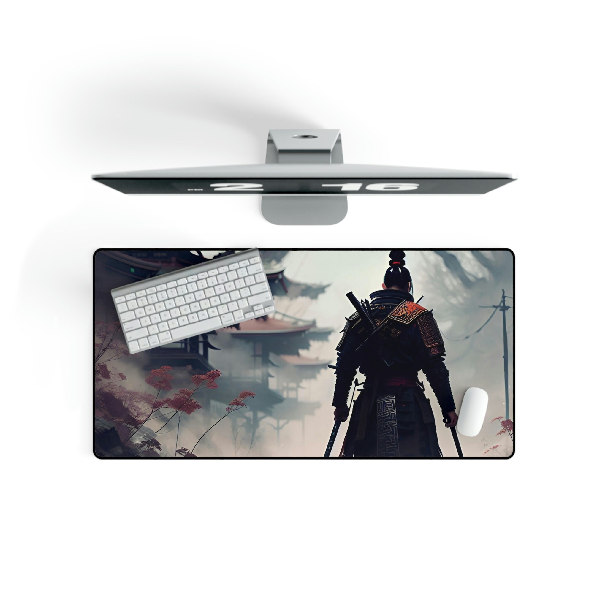 Samurai Anime Desk Mat - Etsy