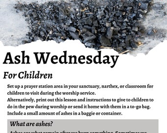 Lent Easy Reader for Catholic Kids Ash Wednesday Holy Week Sunday ...