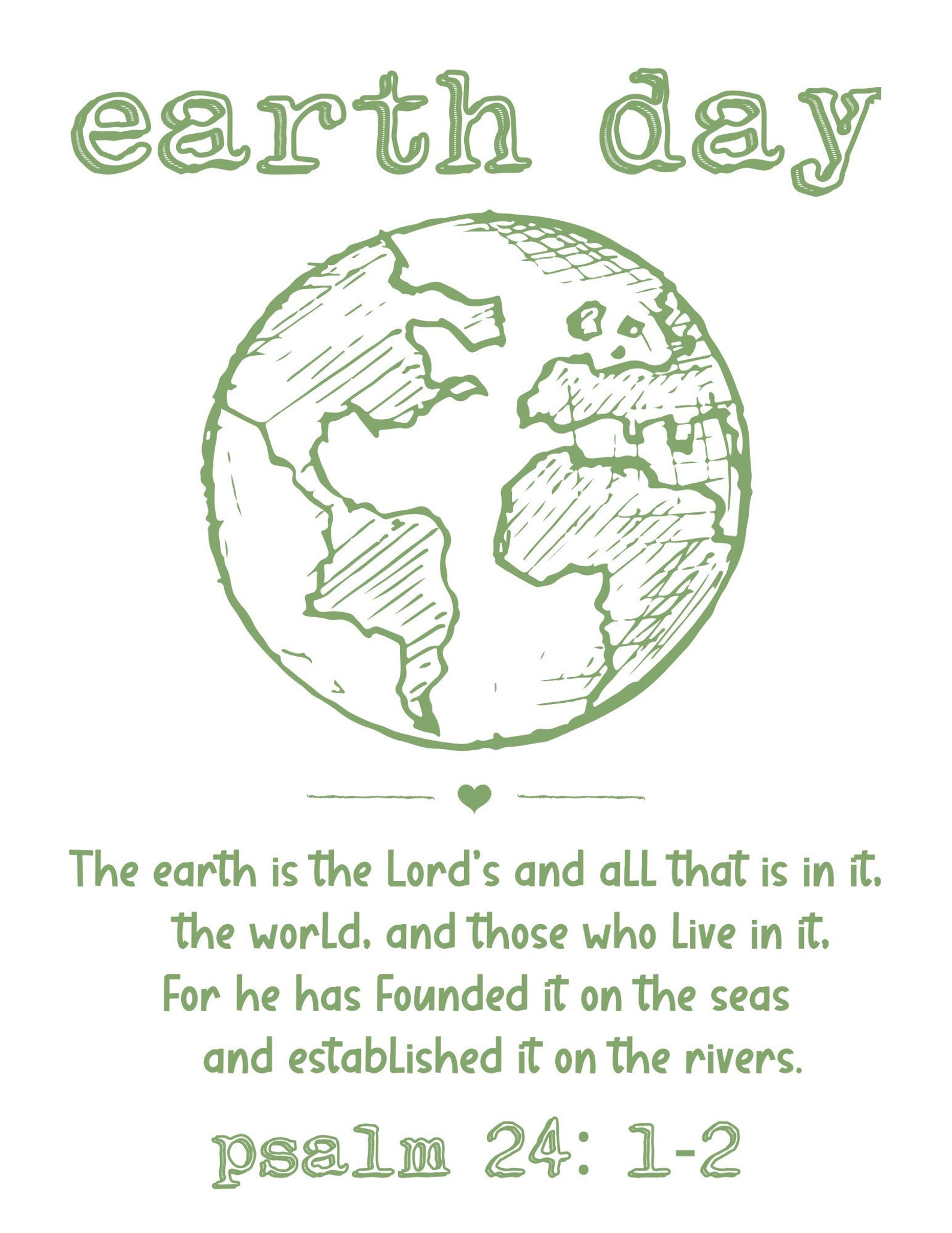 Earth Day Lesson - Etsy