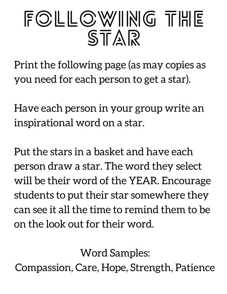 Epiphany Youth Group Lesson - Etsy