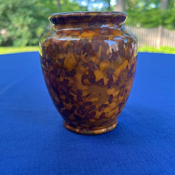 Brown Ceramic Vase - Etsy