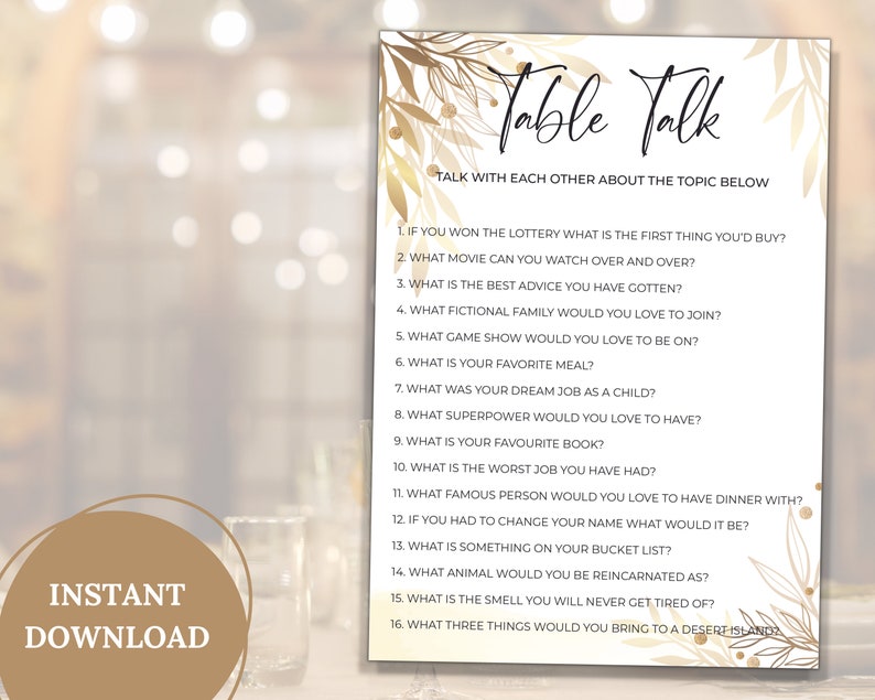 Icebreaker Gameice Breaker Questionsoffice Party - Etsy