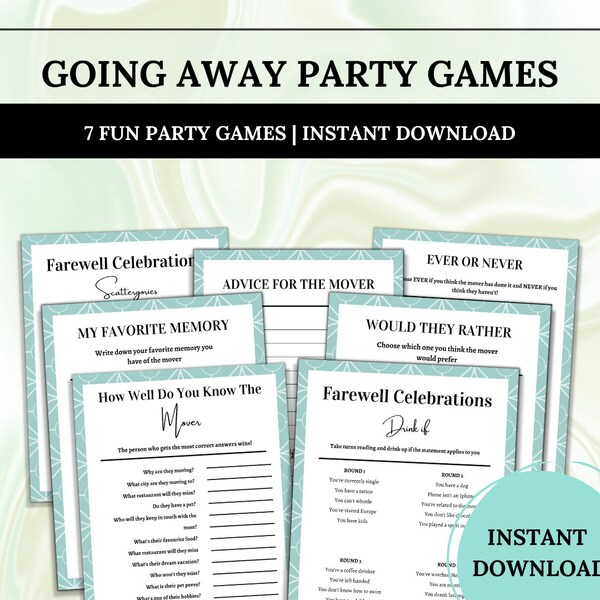 Going Away Party - Etsy