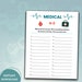 Medical A to Z Gameprintable Medical Game Doctor Nurse Fun Gamemedical ...