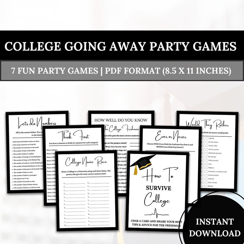 College Send Off - Etsy