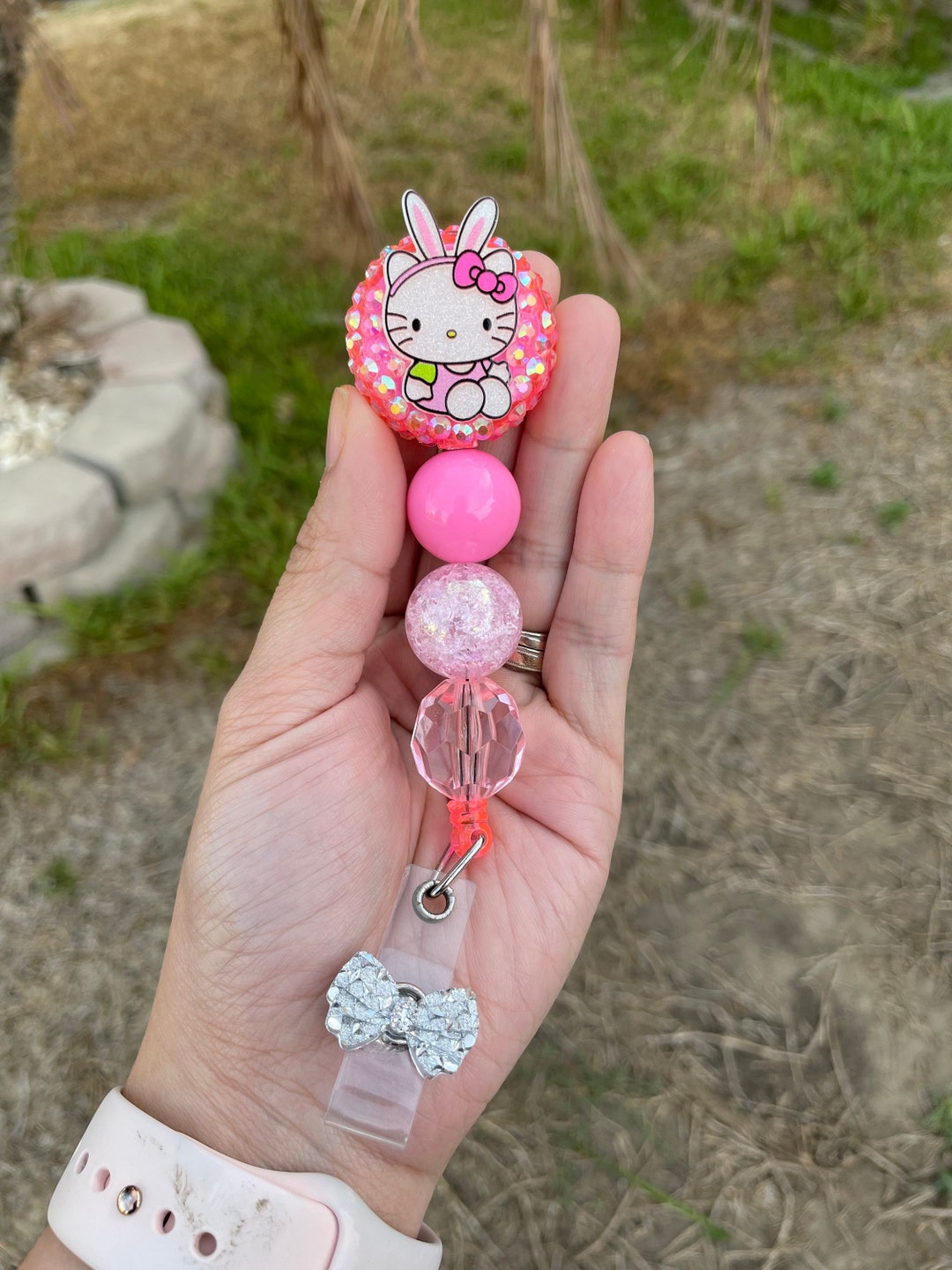 Badge Reels Hello Kitty Badge Reels Nurses Badge Reel Custom Badge Reel ...