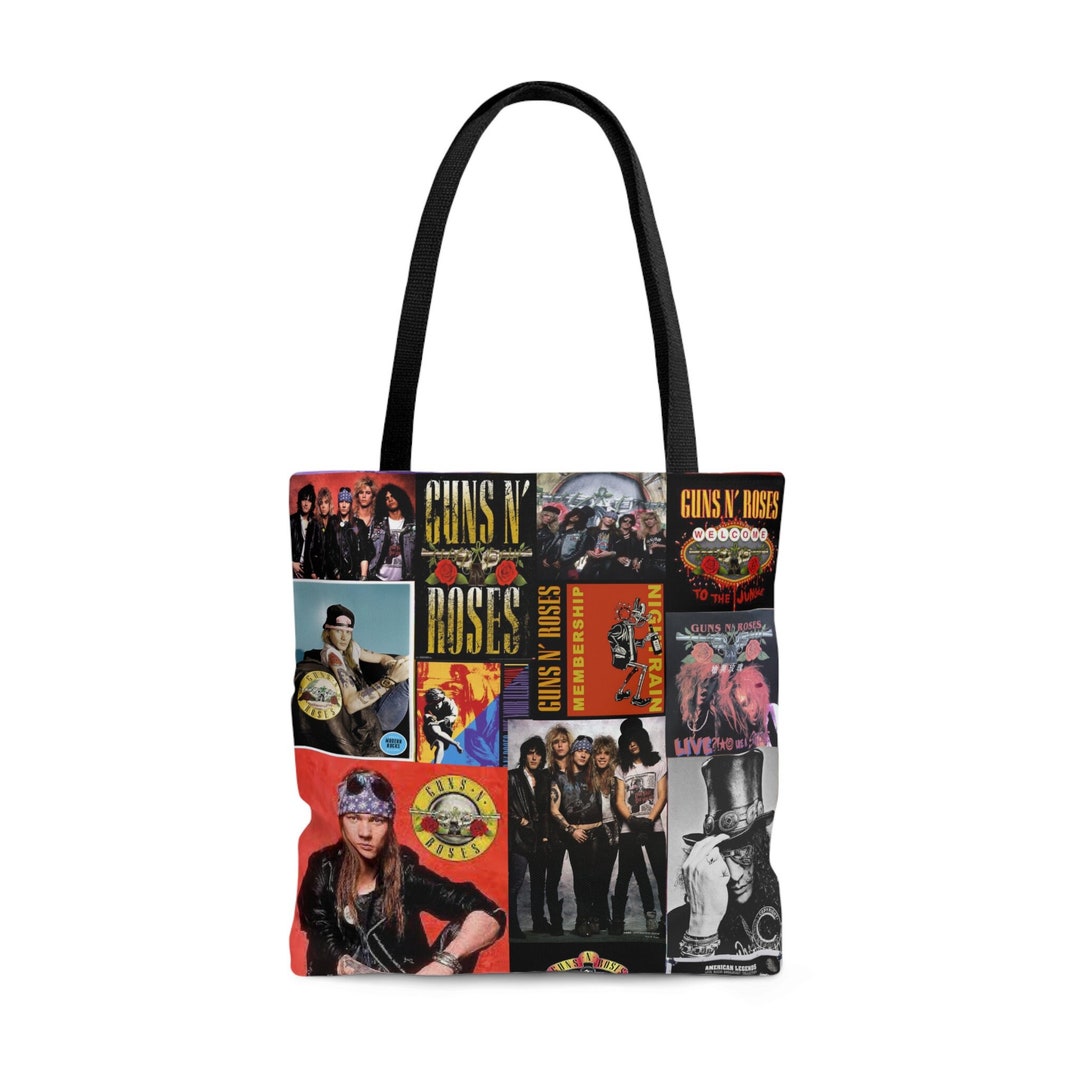 80s Rock Band Tote Bag for Women Library Tote Bag Books - Etsy