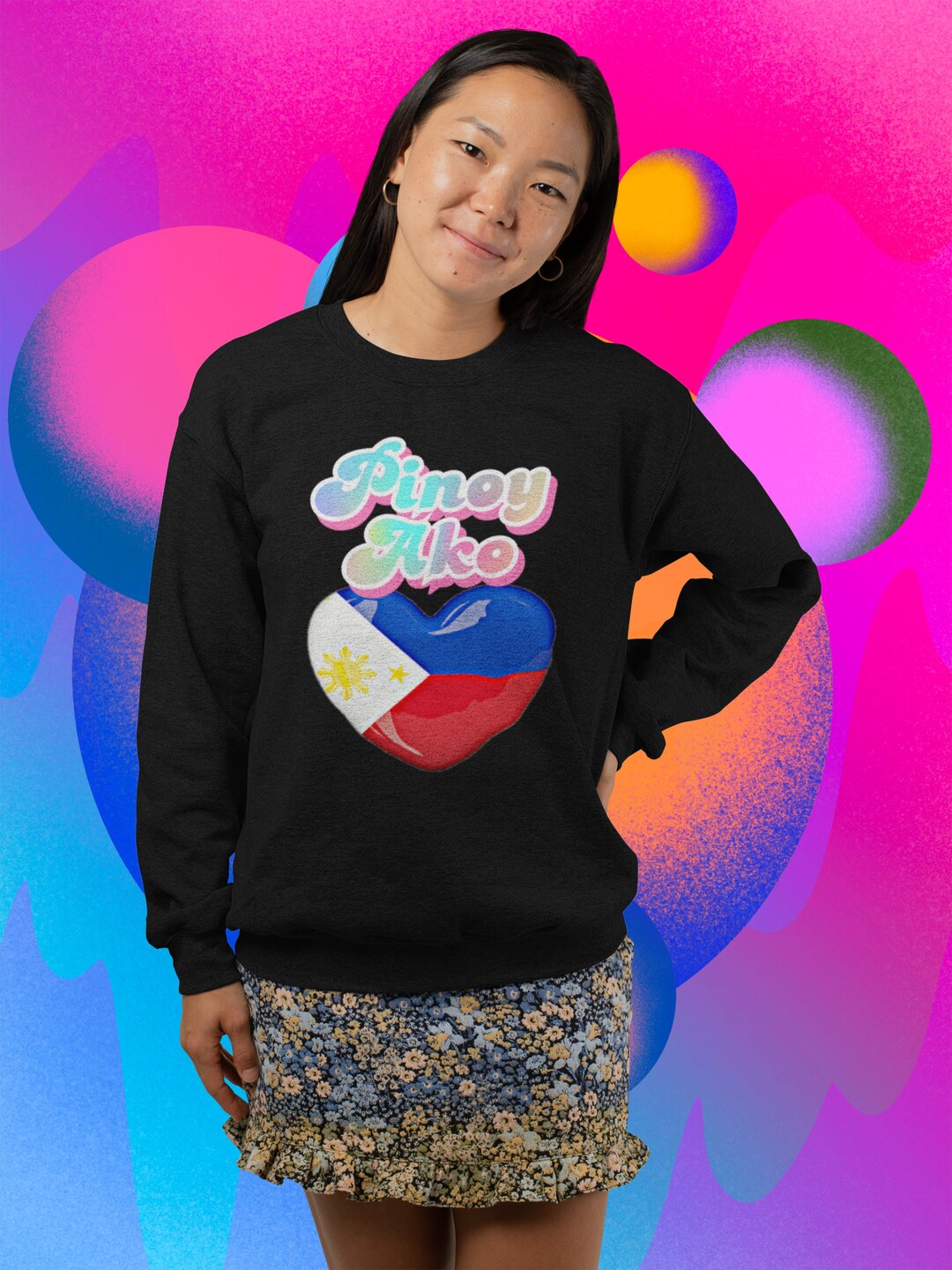 Filipino Sweatshirt Pinoy Pullover Sweater Philippine Gifts for Mom ...