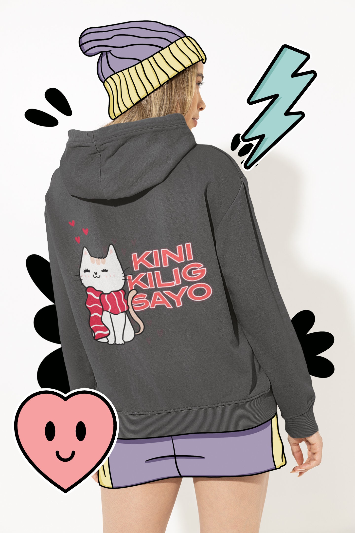 Couple Hoodie Pinoy Hooded Sweatshirt Filipino Gift for Couples ...