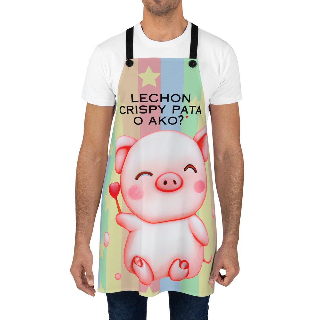 Pig Apron Filipino Pinoy Kitchen Aprons for Women Philippine Gifts for ...