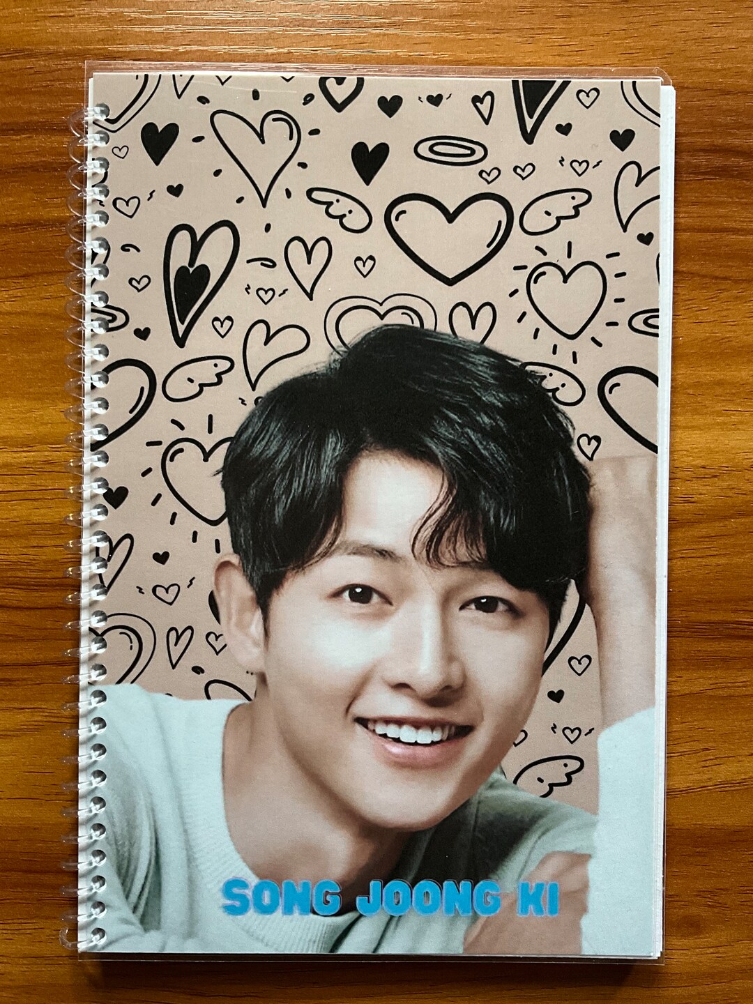 Kdrama Spiral Notebook, A5 Notepad for Writing, Blank Journal 6x9 ...