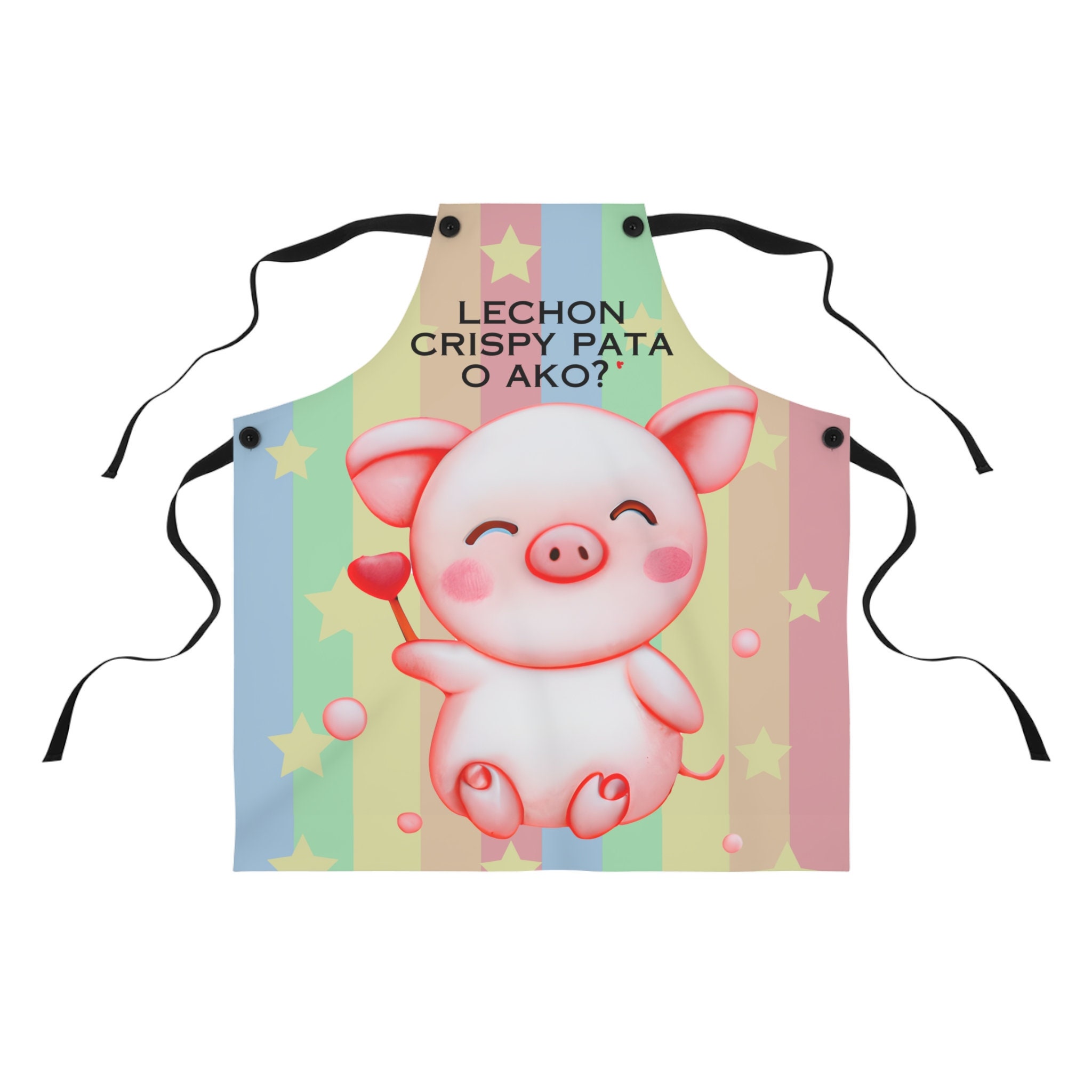 Pig Apron Filipino Pinoy Kitchen Aprons for Women Philippine Gifts for ...