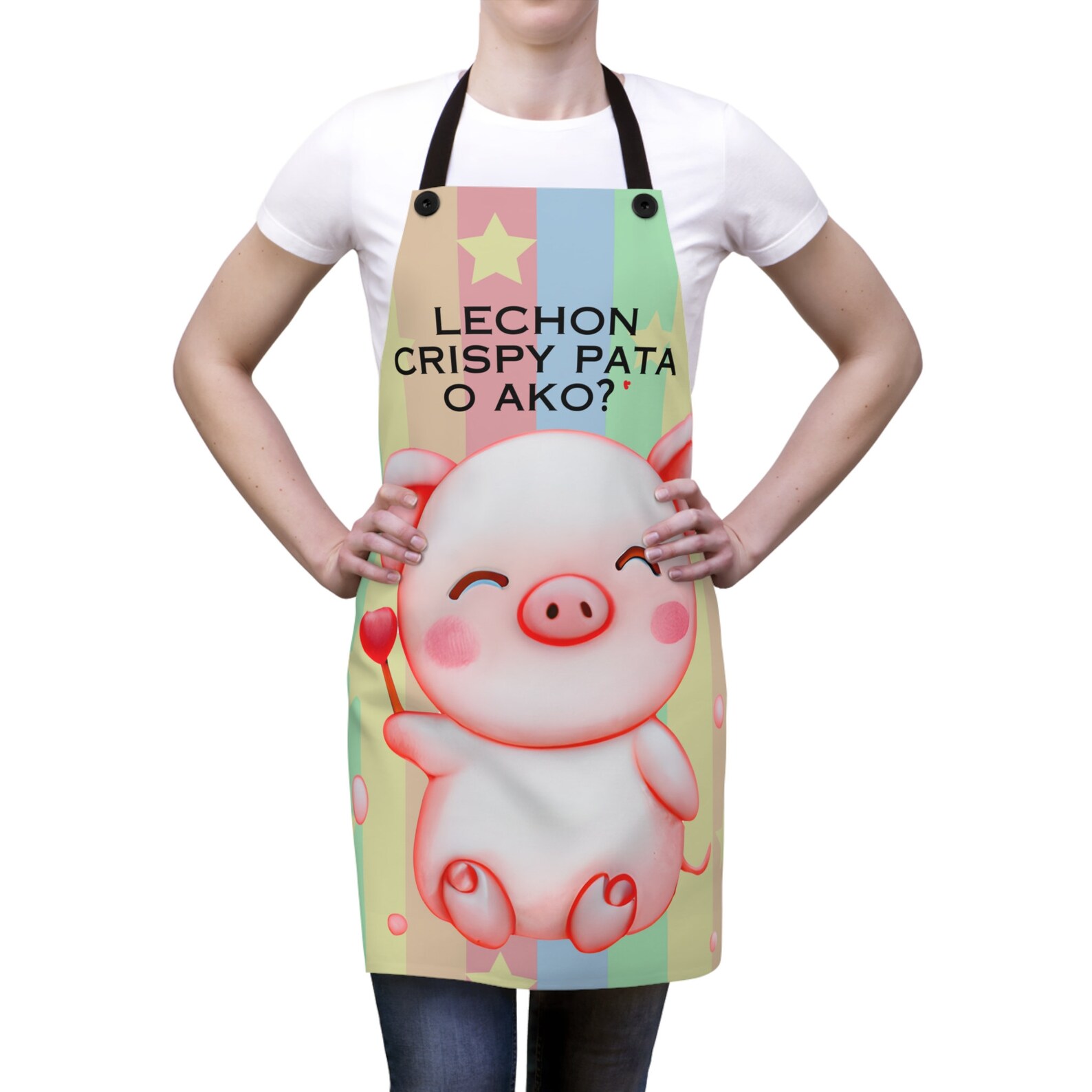 Pig Apron Filipino Pinoy Kitchen Aprons for Women Philippine Gifts for ...