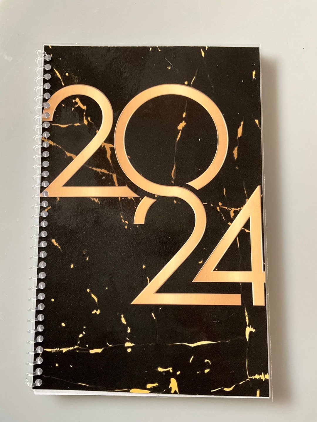 2024 Planner 365 Pages Spiral Notebook, A5 to Do List for Writing, 6x9 ...