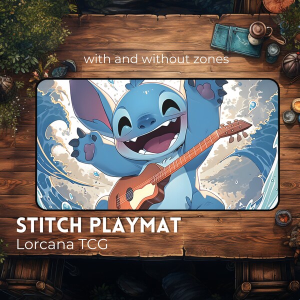 Lorcana Stitch Playmat - Etsy