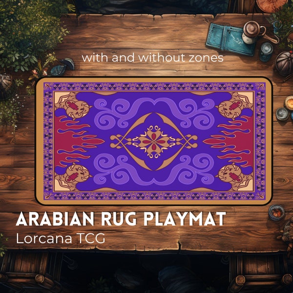 Lorcana Aladdin Mat - Etsy
